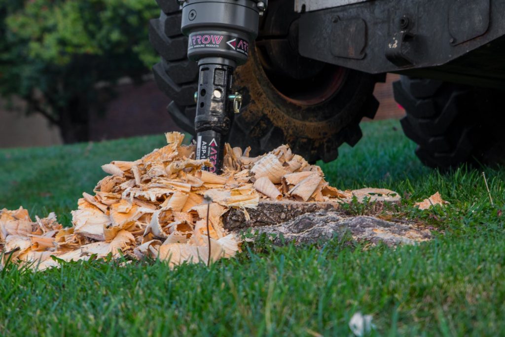Auger Stump Planers | Arrow Material Handling Products