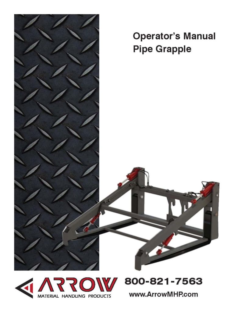 Pipe Grapples | Arrow Material Handling Products