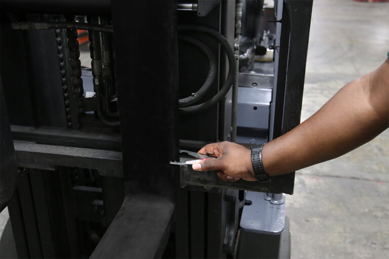 Fork Wear Test Calipers - Arrow Material Handling Products - Learn More