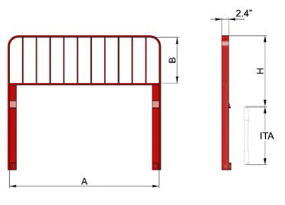 Load Backrests | Arrow Material Handling Products