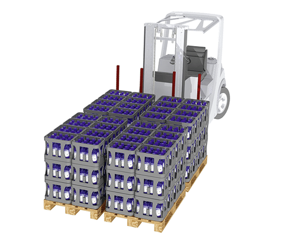 Multi Pallet Handler | Arrow Material Handling Products