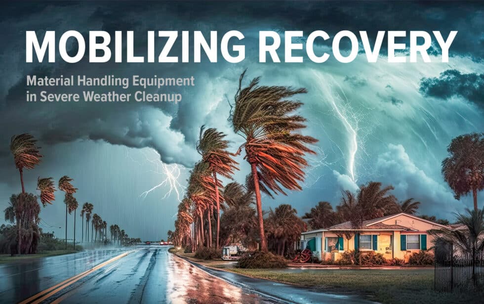 Mobilizing Recovery: Material Handling Equipment in Severe Weather ...